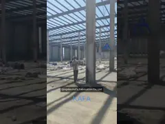 high strength frame tekla modeling prefabsteel structure factory building