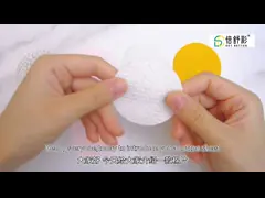 face acneand wet compress cotton salicylic acid cleansing pads yellow green pink