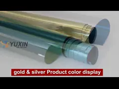 scratch resistant building window reflective film uv blocking for commercial residential