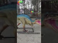 waterproofing spinosaurus animatronic animals