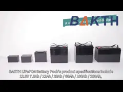 25.6V 200Ah LiFePO4 Battery 5120Wh Home Energy Storage