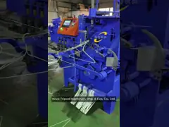 고속 자동 PVC 코팅 와이어 세탁용 핸저 제조 기계 PLC 및 인버터 제어 고 정확성