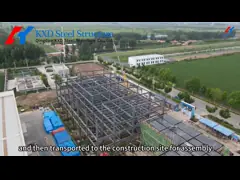 industrial steel frame structure construction