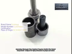 wear resistant tungsten carbide flow control components for manufacturing