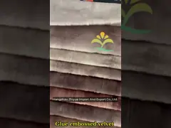 holland luxury sofa fabric durable breathable with bronzing gold pattern