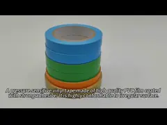 pvc fine line tape low stretch heat proof masking tape for preventing elongation