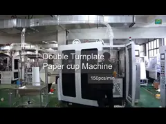 150pcs/Min High Speed Paper Cup Machine Fully Automatic Paper Cup Machine 4-16 Oz