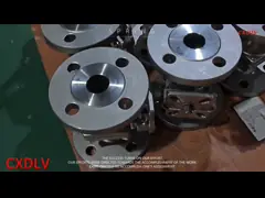 Prezzo spaccato a 6 pollici del corpo dell'acciaio inossidabile della valvola a sfera CF8M dell'orecchione DN150 2PC