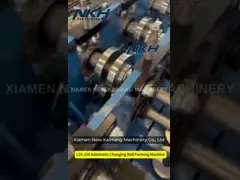 L25-120 ПЛЦ-управляемая металлическая машина для формования рулонов для предварительно окрашенных катушек