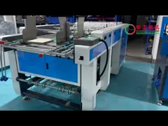 10-40m/min automatic v grooving machine rigid box die cutting machine for cardboard