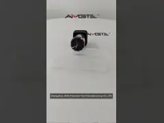 Fresa de topo de raio de canto de 12 ranhuras em metal duro personalizada D20mm para moldes e matrizes