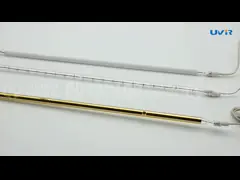 400V 1500W Medium Wave Infrared Heater Lamp with White Reflector