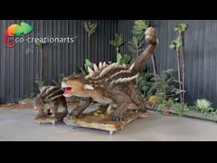 life size animatronic ankylosaurus simulation dinosaurs for jurassic attraction