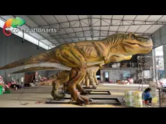 12m theme park jurassic park t rex animatronic lifelike coin operated