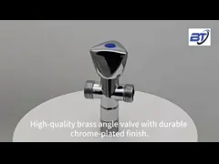 two 2 way angle valve 1/2
