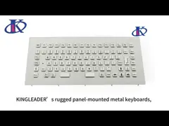 64Keys と破壊者防止 304 ステンレス鋼の産業小型キーボード高く
