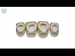 Safety Corrosion Resistant OEM Porcelain Crown All Ceramic Natural Look