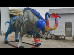 infrared sensor theme park animatronics mythical chinese creatures - fei