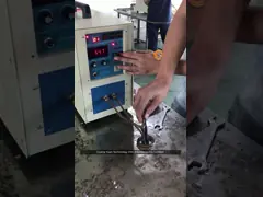 portable 80khz 15kw rf induction metal heater fcc