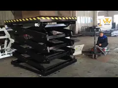 Tabella di ascensore idraulico elettrica di AC380V 50HZ per il carico e scaricare