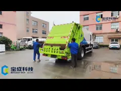 18000kg garbage compactor truck user friendly design corrosion resistance