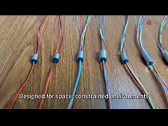 od 6.0mm 4 way 1a capsule slip ring applied to uavs / small aircrafts