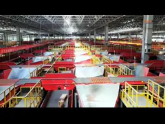 High Efficiency Swivel Wheel Sorter High Performance For Manufacturing Plant