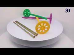 drywall dowel board plastic insulation fasteners round head 50mm 55mm