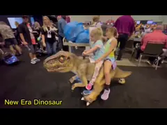 3 wheel animatronic dinosaur ride electric scooter style remote control for children
