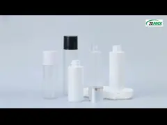 PET Cosmetic Bottle 100ml 120ml 150ml Customizable Round