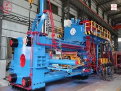 2200mt high efficient hydraulic aluminium profile extrusion machine