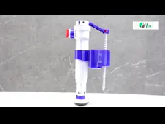 bottom and side entry intelligent toilet water inlet valve, suitable for the uk and european markets