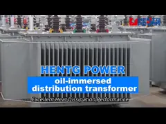 30kva to 80 kva oil immersed transformer electric step up transformer 3phase oil cooling