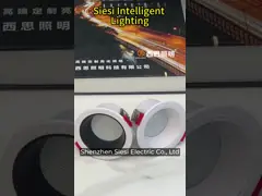 7w 2.5inch adjustable cct led downlight 3000k-6000k ip44