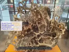 home handmade agarwood carving decoration for christmas birthdays