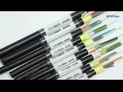 stranded loose fiber optic cable adss gyts gytc8s gyta 2 - 144 core provide oem