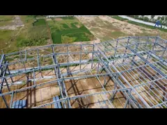 One Stop Solution Prefab Structural Steel Building Frame Project