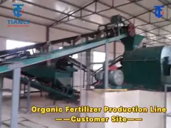 Compost fertilizer granulation equipment production line organic fertilizer pellet making machine