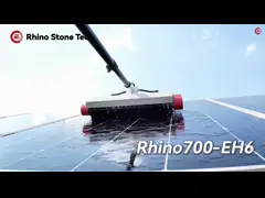 dual roller solar panel roller brush  solar cleaning equipment 3.6 meters