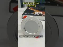 2.5 inch aluminum led downlight 7w 3 cct adjustable