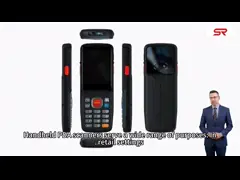 다목적 산업용 휴대용 터미널 PDA 터치 조작 심 카드 및 무선 연결