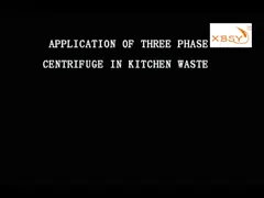 Centrifugatrice a scarico di fango di olio compatto: 3-5m3/h, 4000RPM.