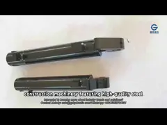 custom telescopic hydraulic cylinder with long stroke heavy duty construction for corrosion resistan