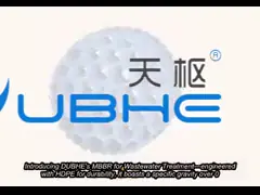Gravità specifica e 5-15 giorni di tempo di sospensione della membrana per MBBR nel trattamento delle acque reflue