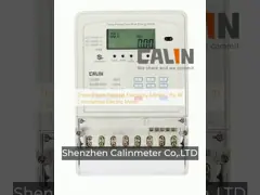 Vooruitbetaalde Elektriciteitsmeters in drie stadia, Plc Rf Commerciële Elektrische Meter