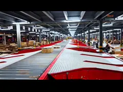 High Efficiency Narrow Belt Sorter Low Maintenance Automated Parcel Sorting For Warehouses