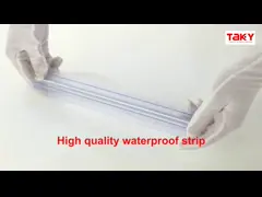 pvc shower door seal strip 6-12mm transparent waterproof