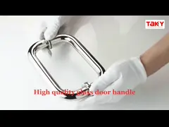 stainless steel door window handles for glass shower cabin customized or oem service