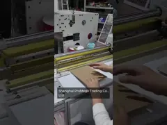 semi automatic cardboard carton grooving machine for gift box