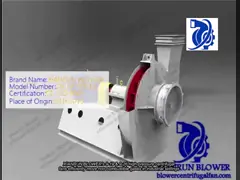 9-19 9-26 series high pressure centrifugal fan for non-spontaneous combustion and harmless gas trans